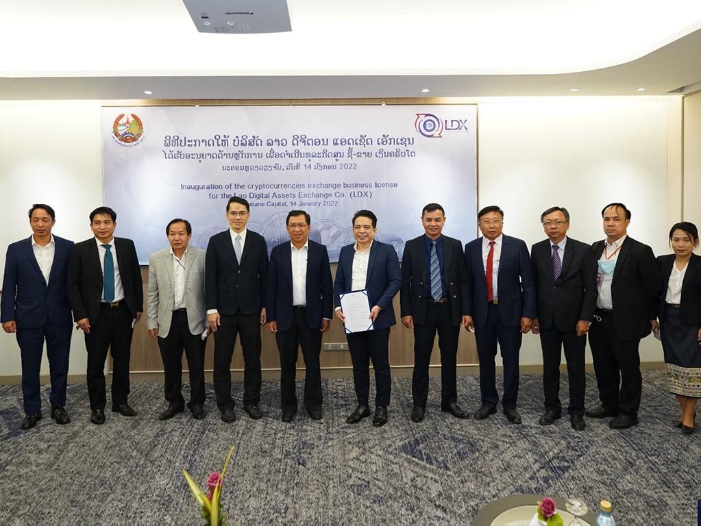 Inauguration of the cryptocurrencies exchange business license for the ...