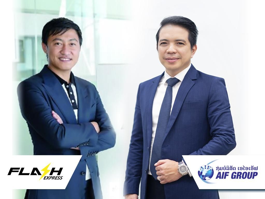 Flash Express and the AIF Group Laos announced a joint investment to step into the CLMV market